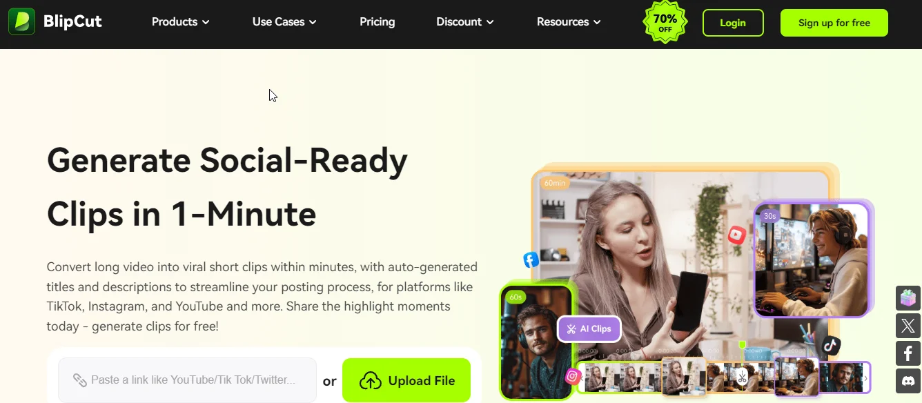 12 Best AI Clip Makers for 2025 to Turn Long Videos into Viral Shorts